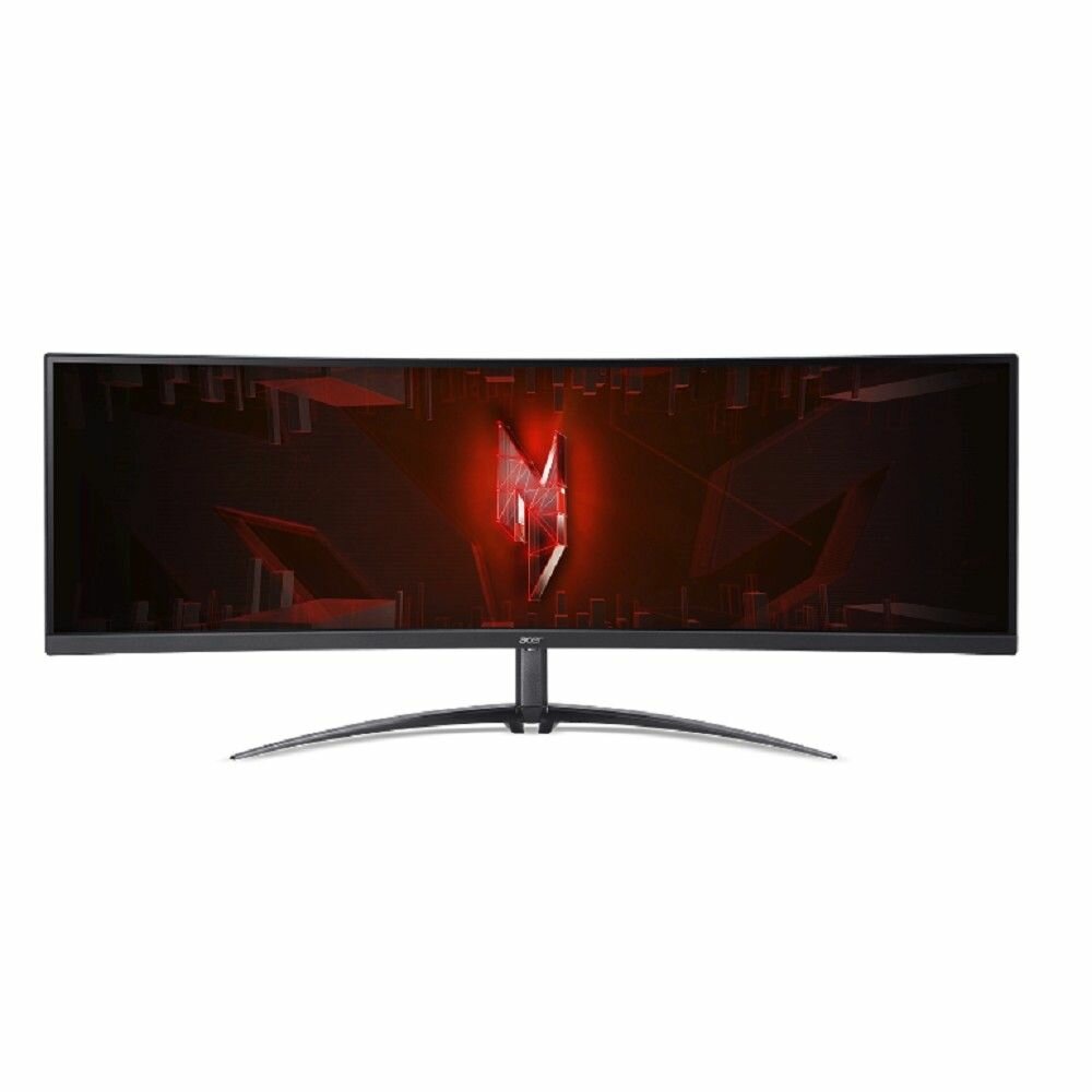 Acer 44.5" Монитор (UM. MX2EE. V01), VA, 5120x1440, 165 Гц, Изогнутый экран, черный