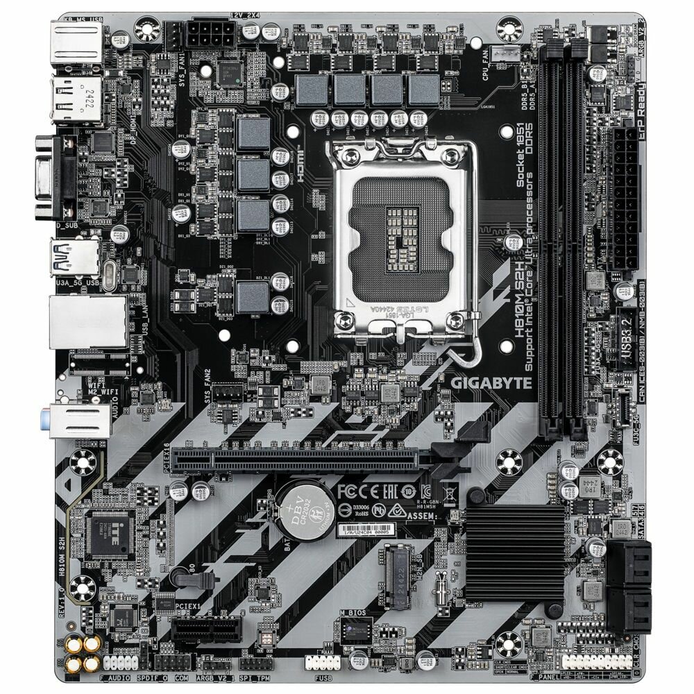 Gigabyte Материнская плата H810M S2H