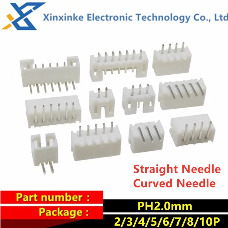 Клеммный блок PH2.0 5PIN, Curved Needle