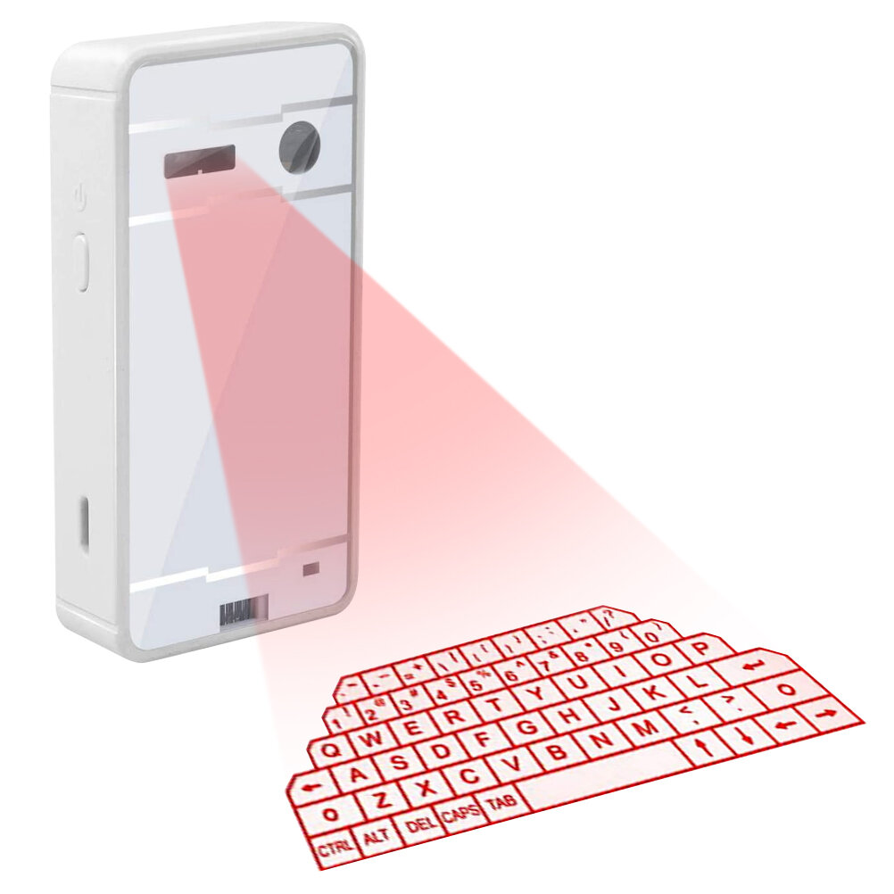 Виртуальная клавиатура беспроводной проекции Bluetooth для смартфонов и планшетов