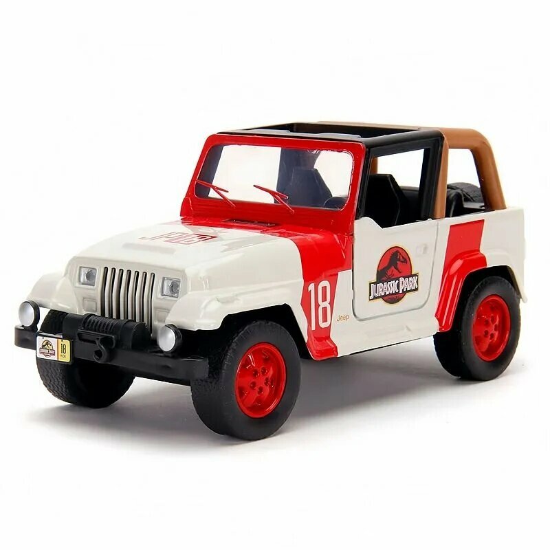 JADA Jurassic World Мир юрского периода модельки машин металлические 1/32