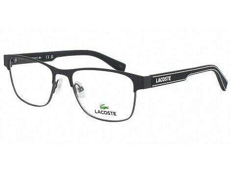Оправа LACOSTE L3111 002, тип оправы ободковая, материал оправы металл, пол детские, форма оправы прямоугольная