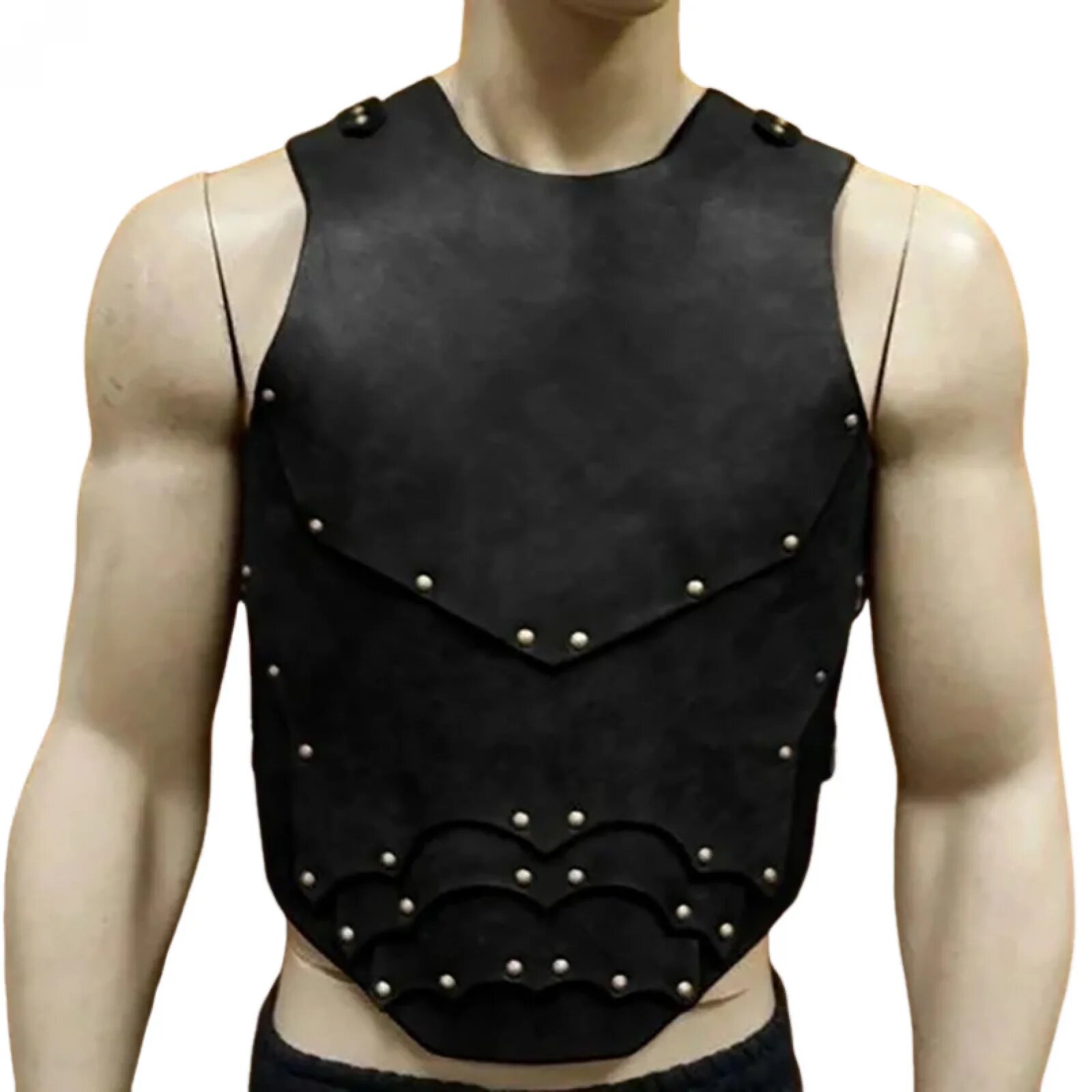 Полиуретановая нагрудная пластина самурая Черный, C