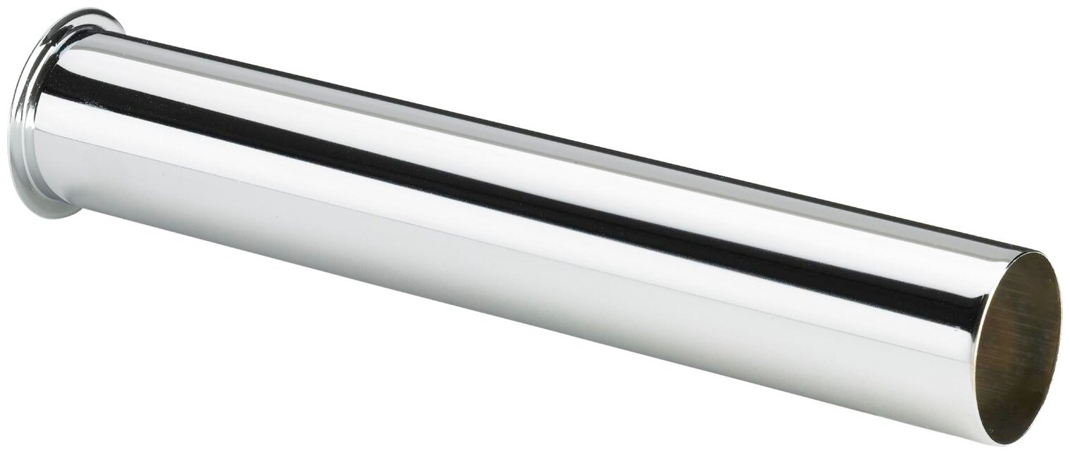 Патрубок Viega 128326 для раковины, трубный выпуск, латунный, хромированный, длина 30 см