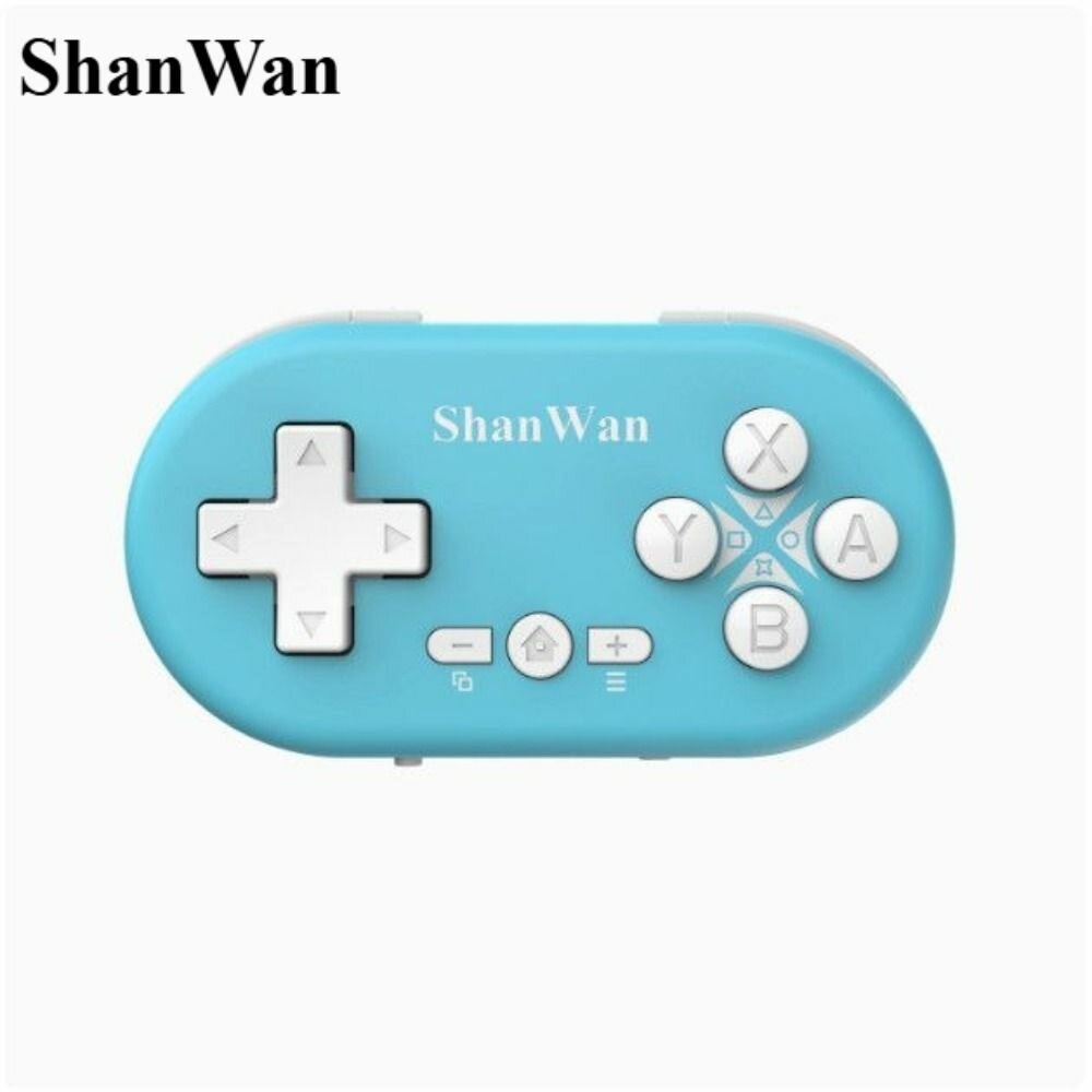 Shanwan Q36XSP Миниатюра Игровой Контроллер Bluetooth Джойстик Беспроводной Геймпад Для Nintendo Switch Lite PC Playstation 4 PS4