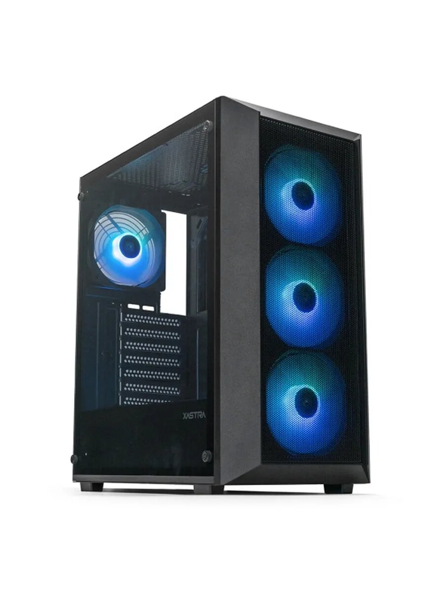Компьютерный корпус A406 4ARGB, черный