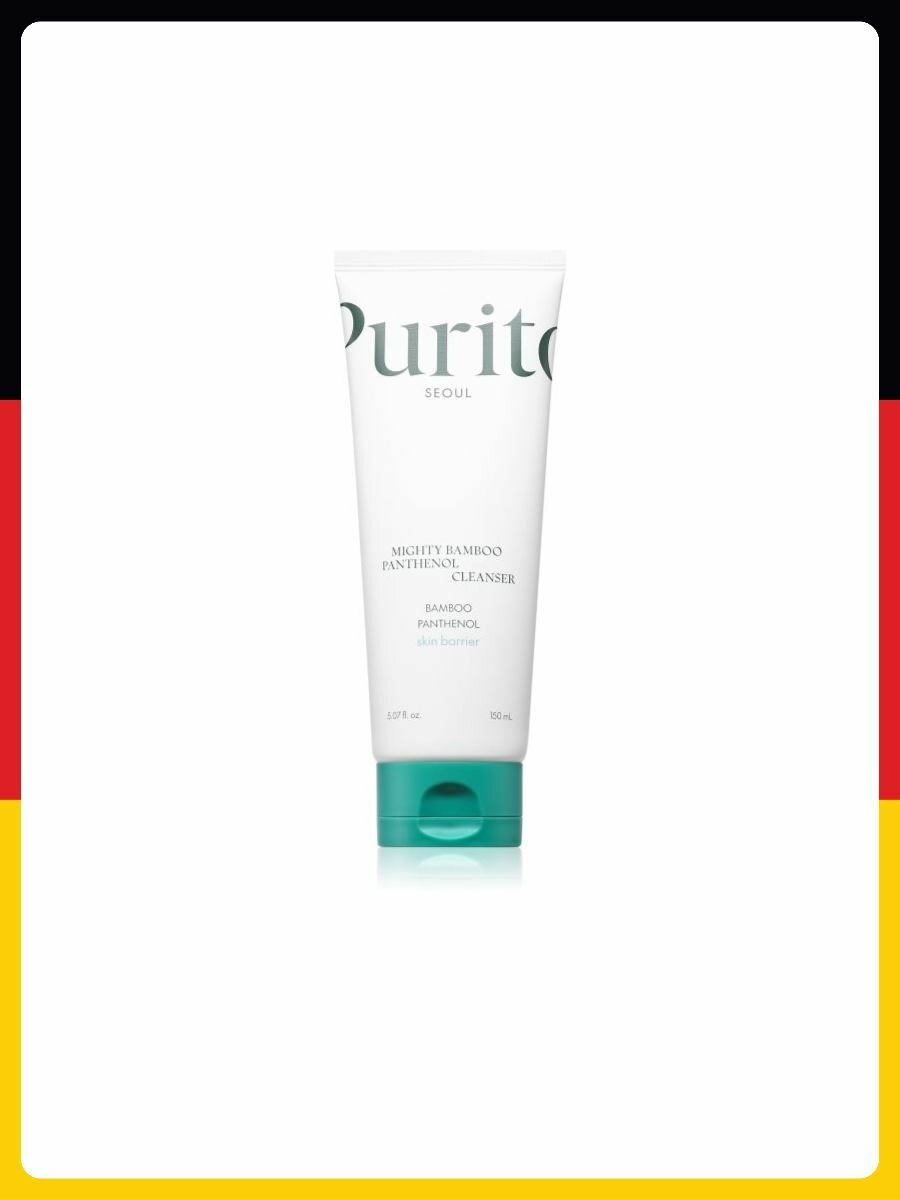 Средство для умывания Purito Mighty Bamboo Panthenol Cleanser gentle cleansing gel with moisturizing effect, 150 мл