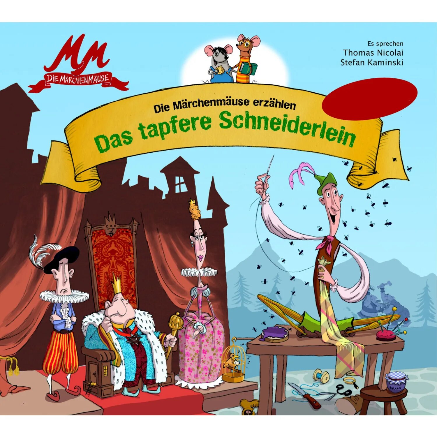 Das tapfere Schneiderlein - Die Märchenmäuse [Аудиокнига]