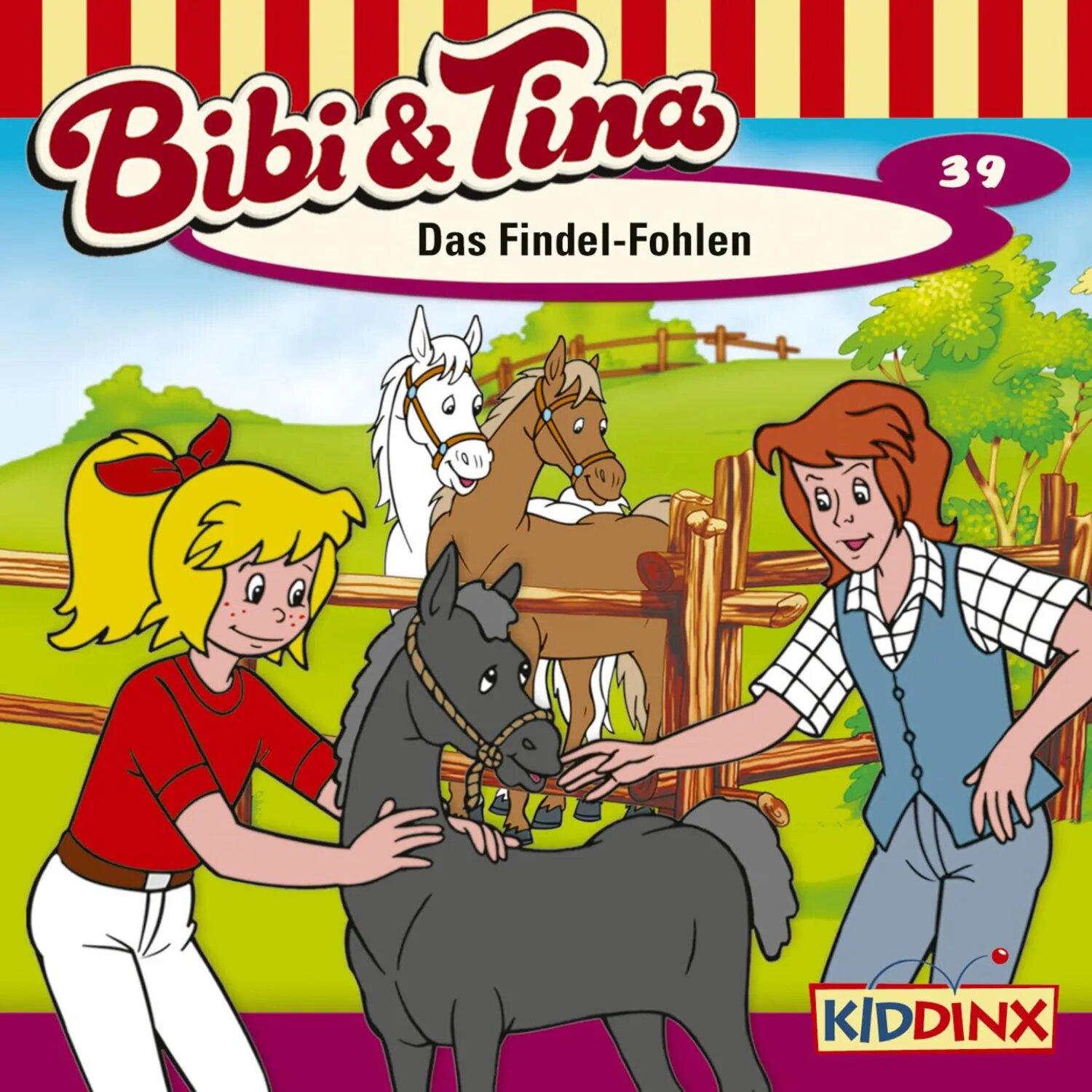 Bibi & Tina, Folge 39: Das Findel-Fohlen [Аудиокнига]