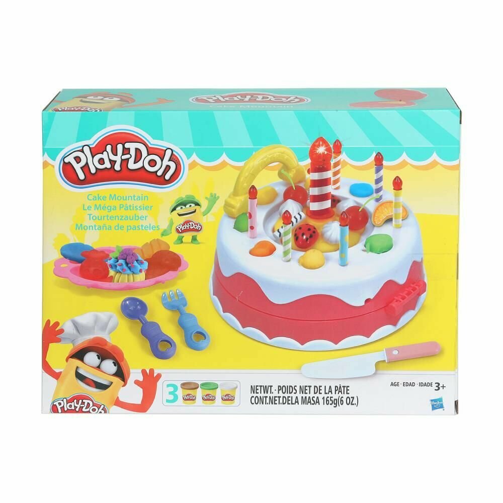 Набор с тестом для лепки с формочками, Торт