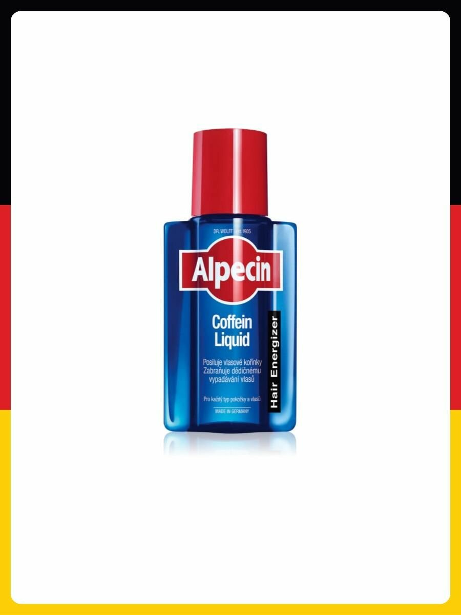 Тоник для волос Alpecin Hair Energizer Caffeine Liquid Caffeine Tonic against hair loss for men, 200 мл