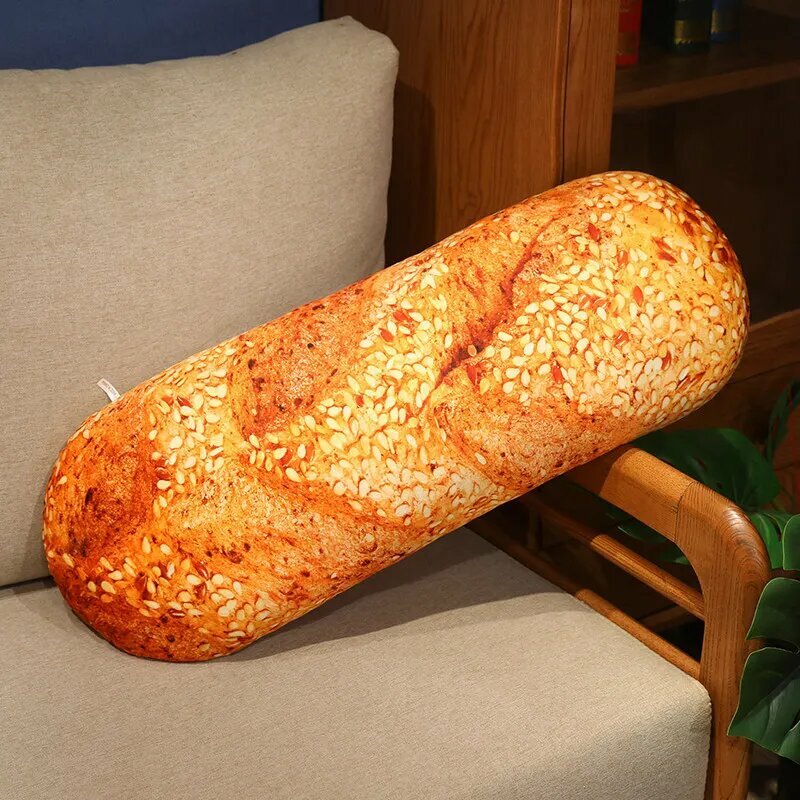Плюшевая подушка-хлеб BABIQU 20-100 см zhima, 70cm