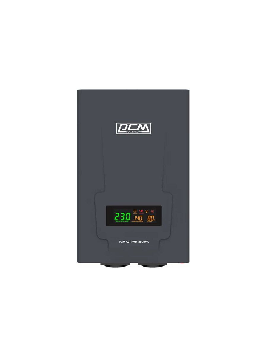 Стабилизатор напряжения Powercom WM-500VA 400Вт 500ВА графитовый