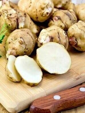 Топинамбур - Земляная Груша (семенные клубни для посадки 0,5 кг) / клубни, делёнки многолетних растений, корни / для дачи, сада, дома и балкон