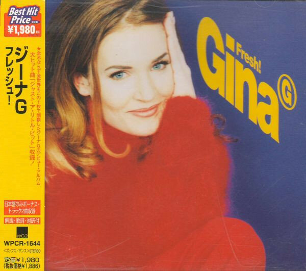 Компакт-диск GINA G - FRESH ! (1997,14 TRACKS) (0 CD)