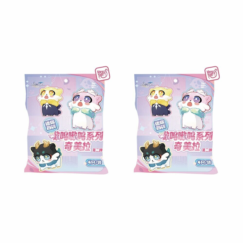 Фигурки Wow Woo Honkai: Star Rail, 2шт, цвет: random