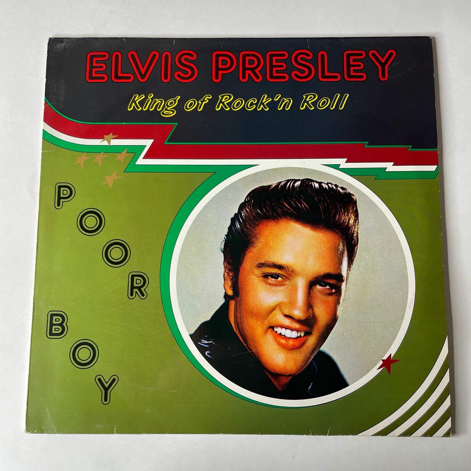 Винтажная виниловая пластинка LP Elvis Presley Poor Boy (Дания 1984) I Got A Woman