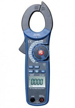 Клещи электроизмерительные DT-355 CEM - Instruments Клещи для измерения переменного тока, True RMS (Госреестр РФ)