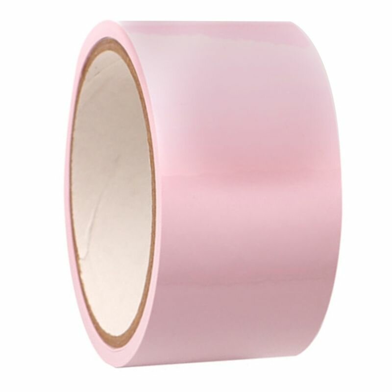 Электростатическая лента без клея, нелипкая лента-розовый