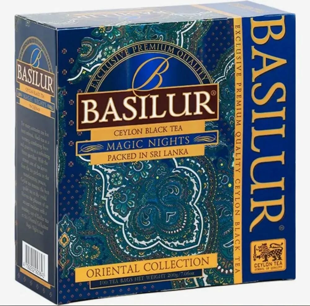 Basilur Магия ночи 100 пак - 2 шт