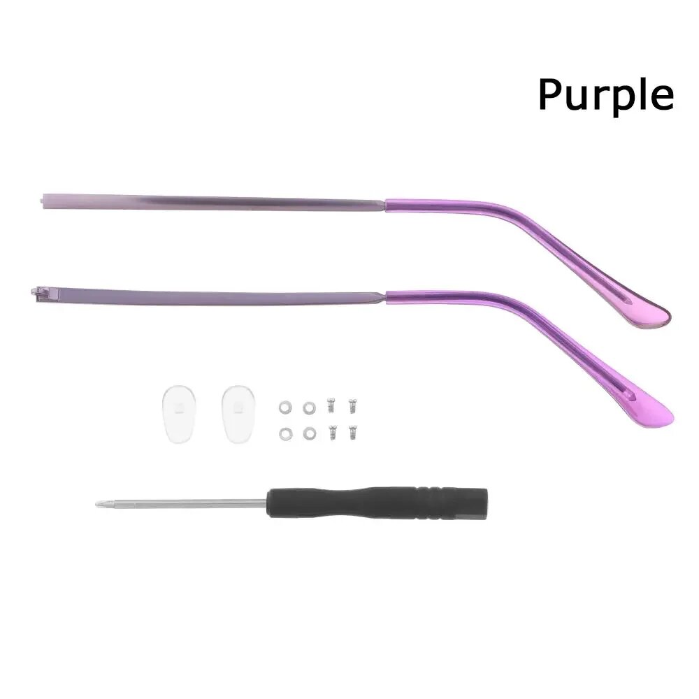 Фиолетовые дужки для очков Type2-purple