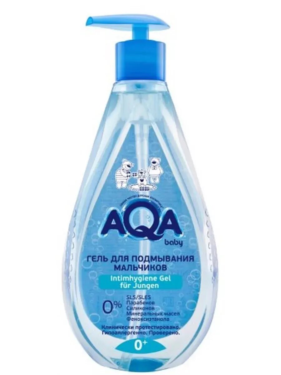 Aqa Baby Гель Д/подмывания Мальчиков 400мл