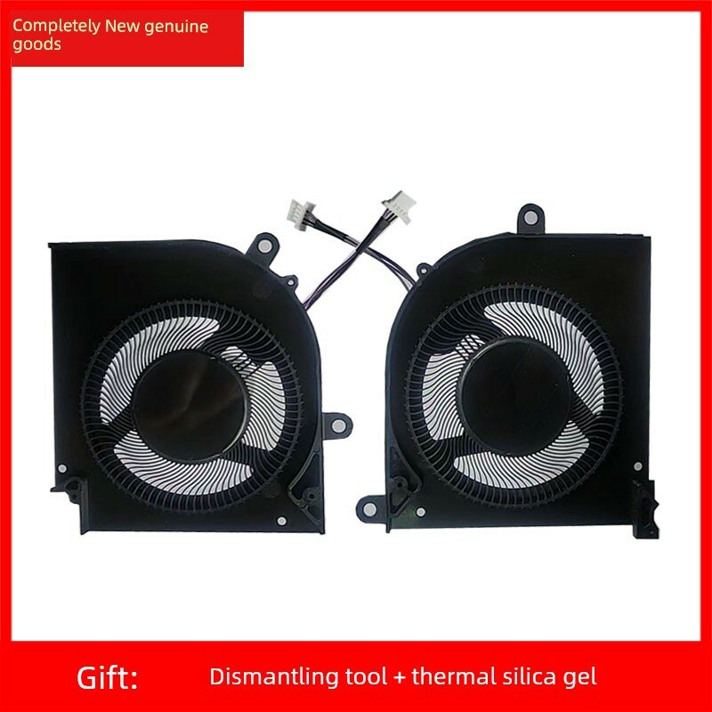 Newly Upgraded Msi Fan 1562Stealth15M Bs5405Hs-U4W Bs5405Hs-U4X Cooling A Pair of Fans