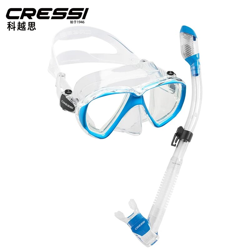 Cressi Ranger Сухая маска для дайвинга Blue