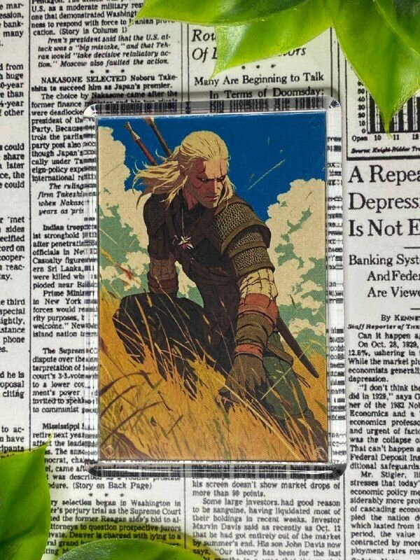 Магнит на холодильник "Ведьмак" "The Witcher" №554