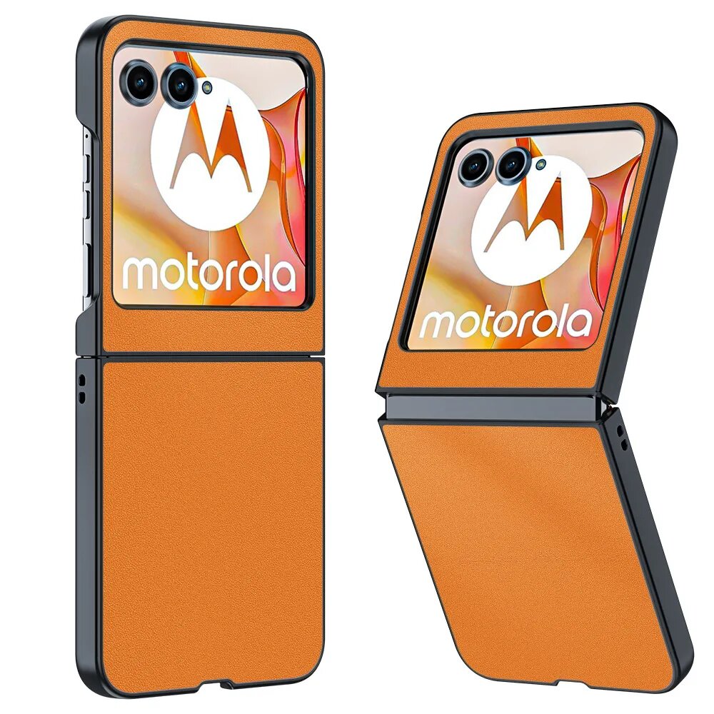 Чехол для Motorola Moto Razr 70 Ultra / Razr 50 60 Ultra, Оранжевый, Orange, for Razr 50 Ultra