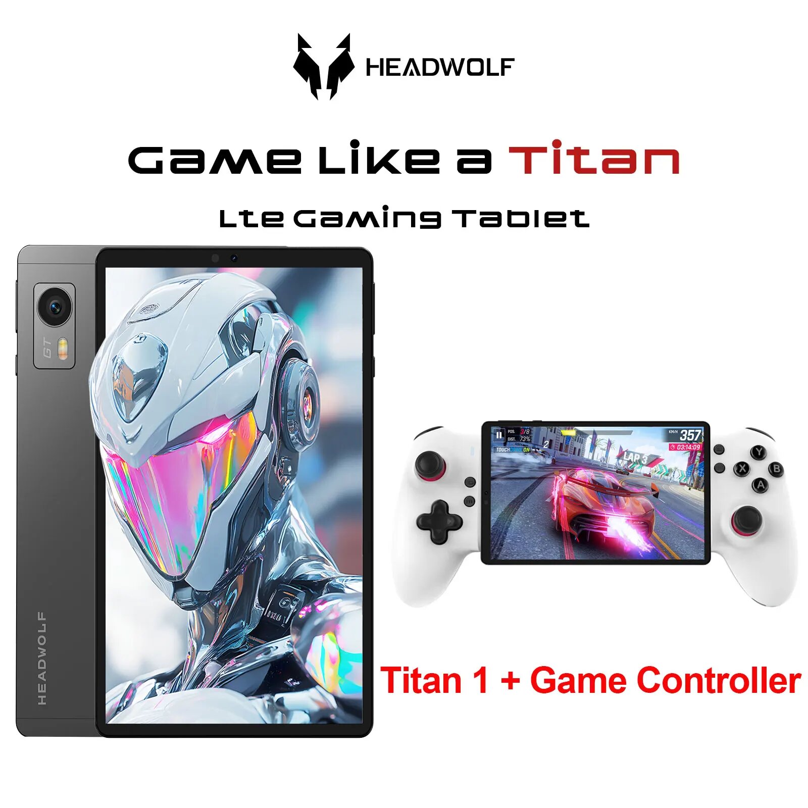 Планшет Headwolf, 8", 8/256ГБ, Wi-Fi+4G, Android