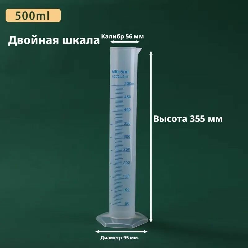 Емкость мерная, 500 мл, 1 шт