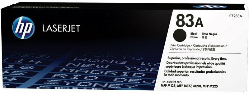 Картридж лазерный HP 83A CF283A чер. для LJ Pro MFP M125, 372615