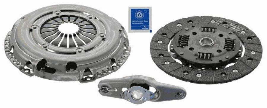 К-кт сцепления VW GOLF VI 08-12, JETTA 10-18/SKODA YETI 09-18 1.2TSI 220мм