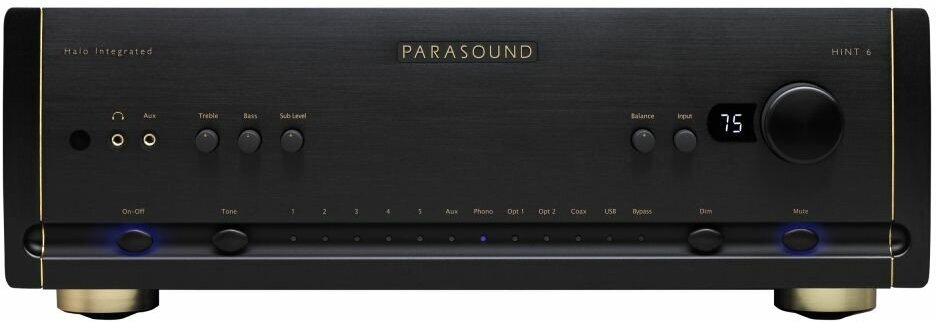 Parasound HINT 6 Black интегральный усилитель