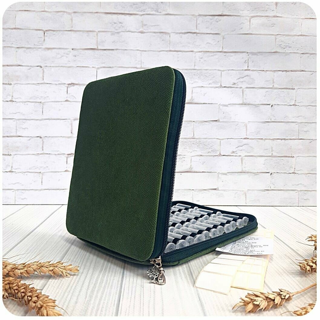 Аптечка, пенал, органайзер, кейс для гомеопатических препаратов на 66 флаконов