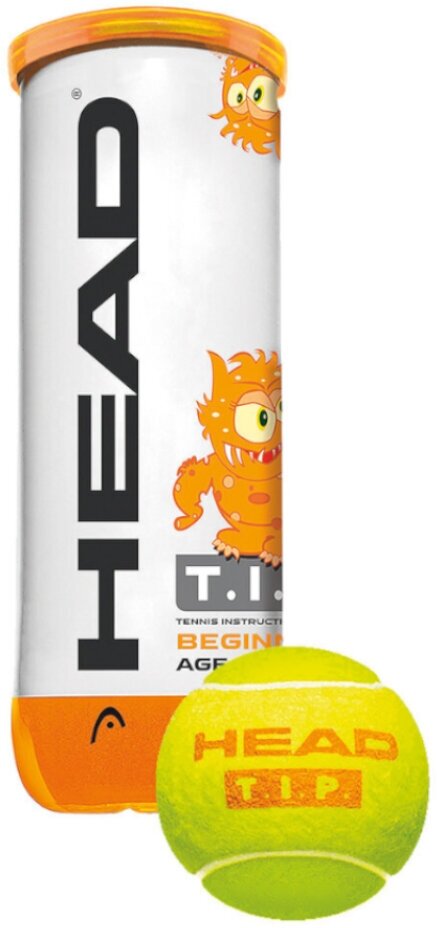Теннисные мячи HEAD T.I.P. orange 3шт 578123