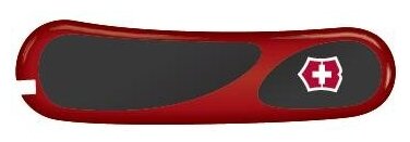 Передняя накладка для ножей VICTORINOX 85 мм, пластиковая, красно-чёрная, C.2730. C3.10