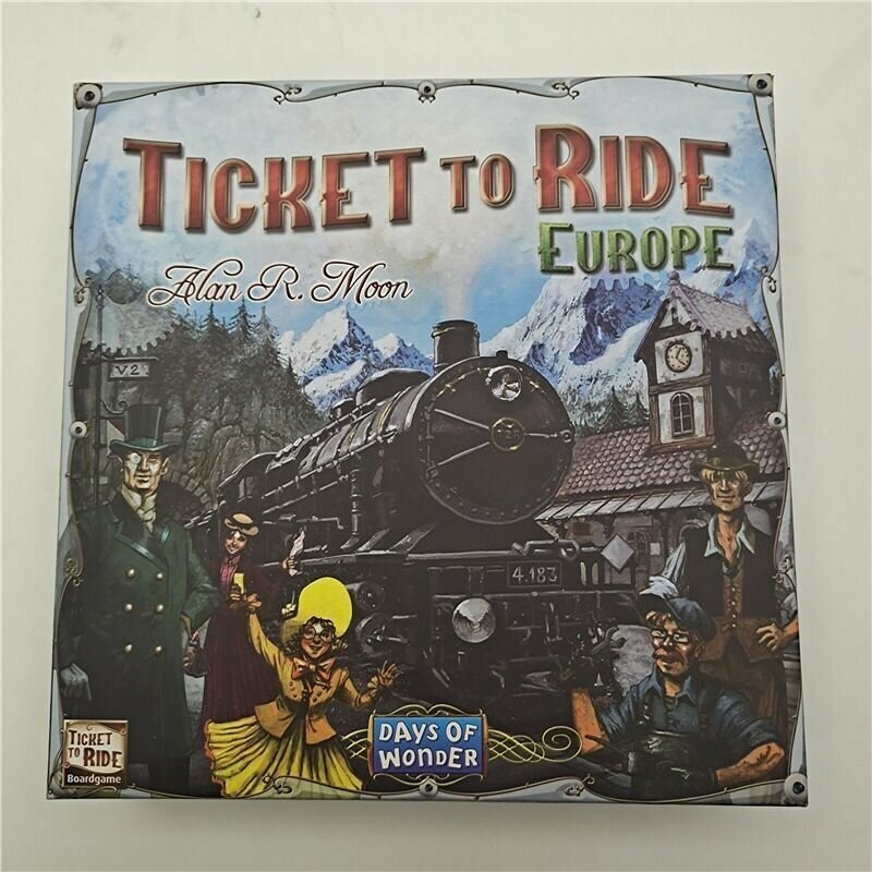 Европейский тур по билетам Английская карточная игра.