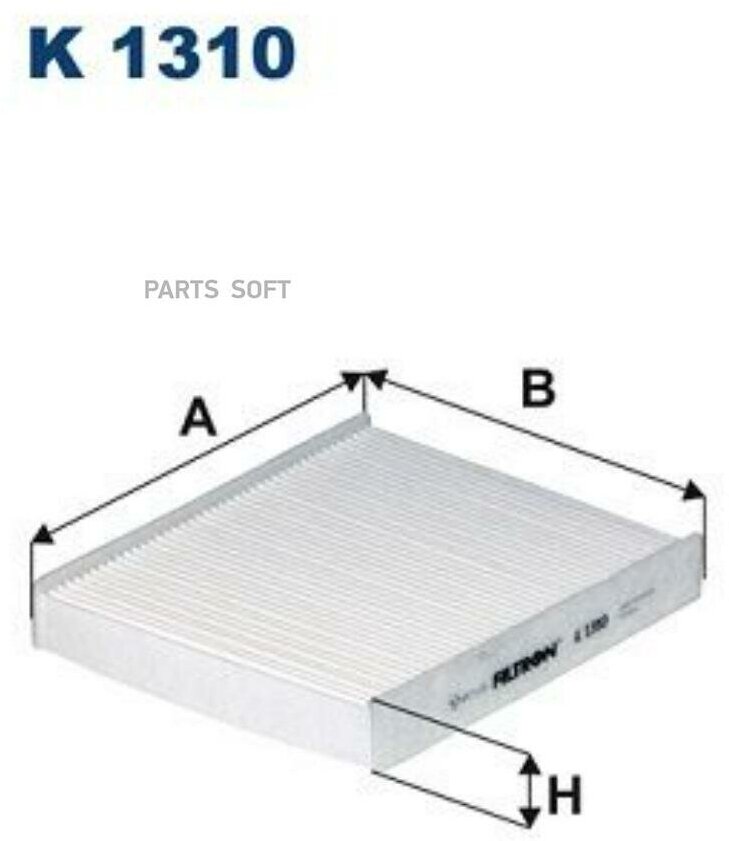 K1310 FILTRON Фильтр салонный Toyota C-HR, HiLux, Kijang Innova/Condor, Prius