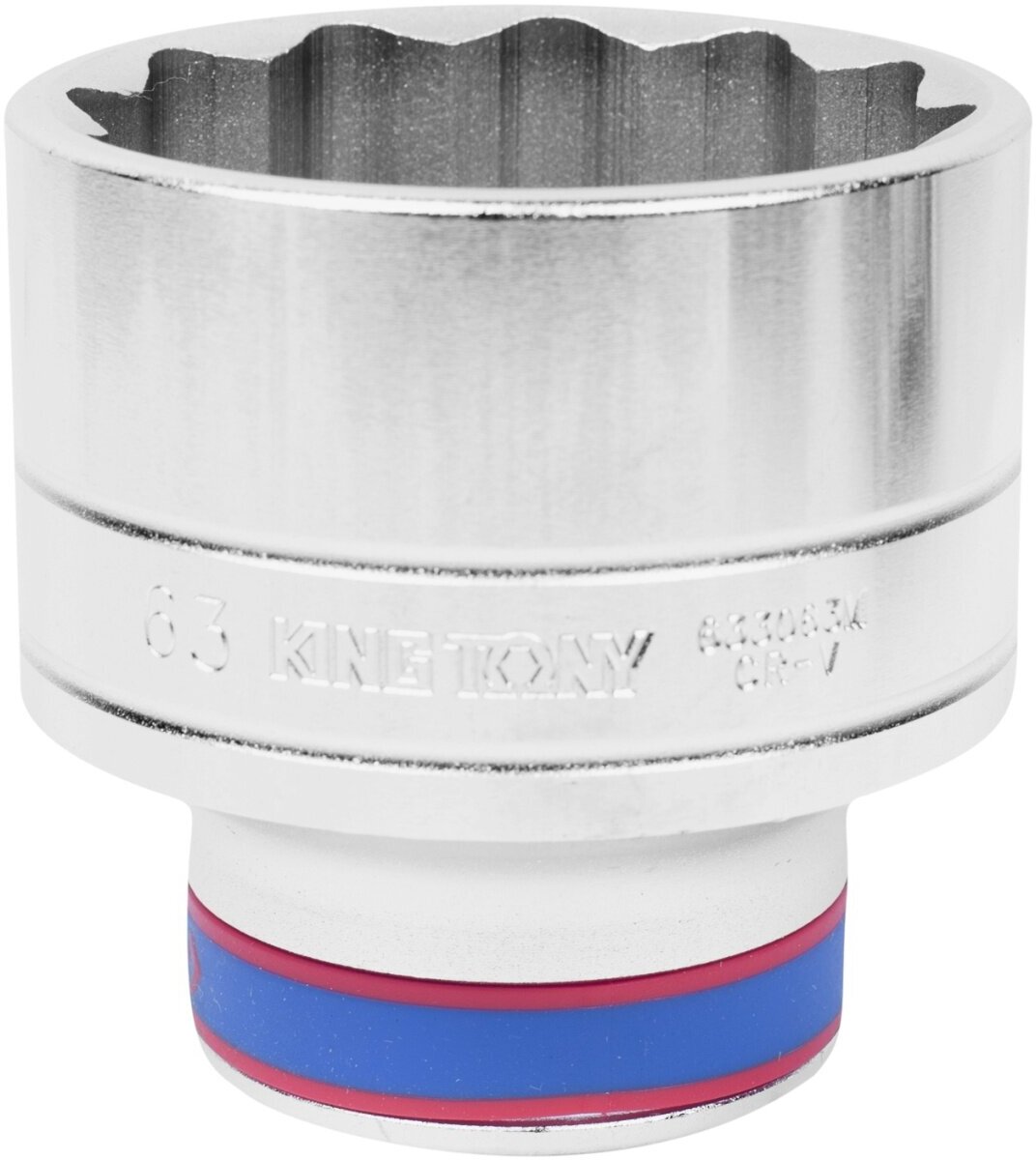 Головка торцевая стандартная двенадцатигранная 3/4", 63 мм KING TONY 633063M