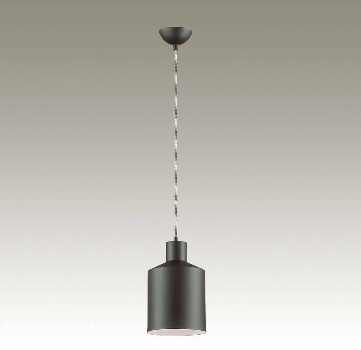 Подвесной светильник Lumion Rigby 3659/1, E27, 60 Вт, кол-во ламп: 1 шт., цвет: черный