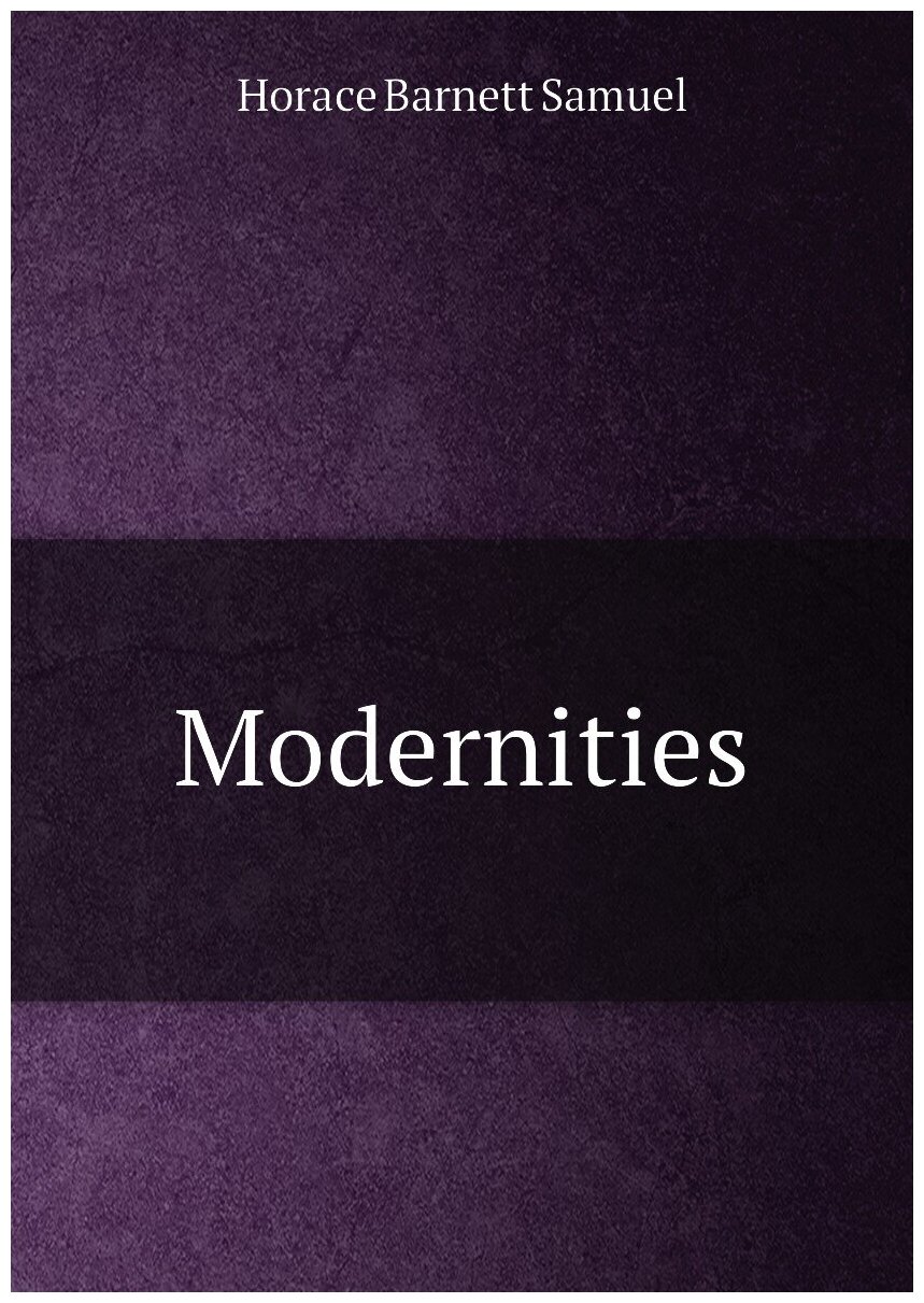 Modernities