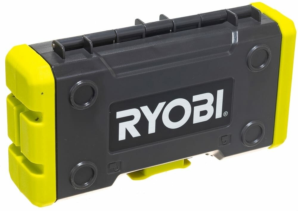 Набор бит (40 шт.) Ryobi 5132002257 для профессионального применения стальные односторонние биты в прочном футляре — фото 1