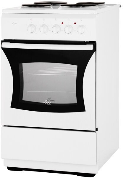 Электрическая плита Flama АЕ14010 White