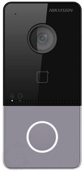 Видеопанель Hikvision DS-KV6113-WPE1(C) черный