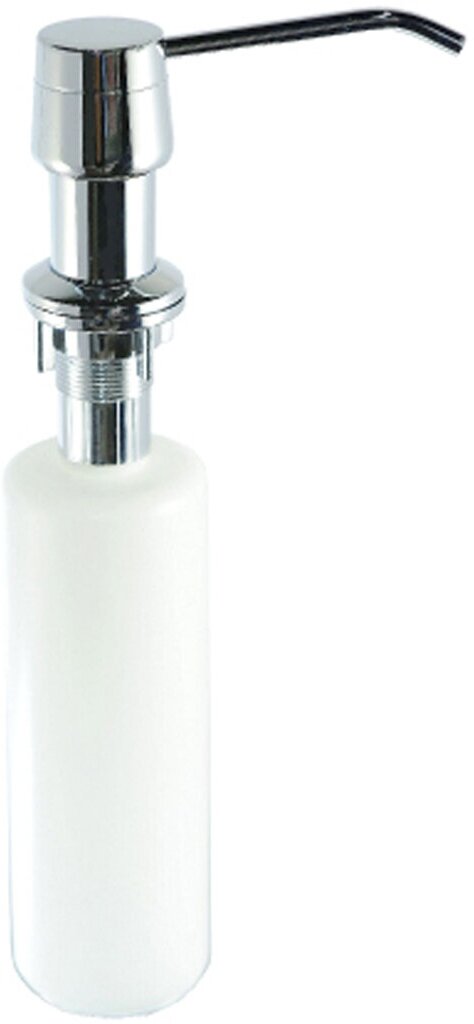Дозатор Rossinka Silvermix AC-22P, хромированный, пластик, нажимное управление, 300мл