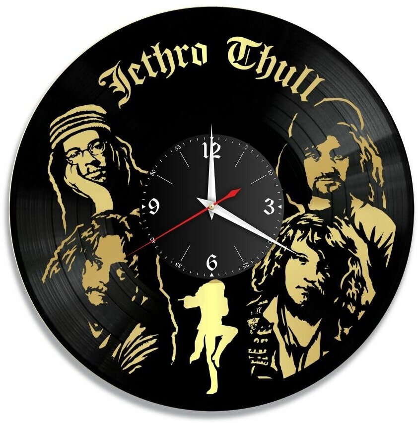Часы из винила Redlaser "группа Jethro Tull, Джетро Талл, " VW-10102-1