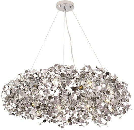Подвесная люстра Crystal Lux GARDEN SP9 D800 CHROME