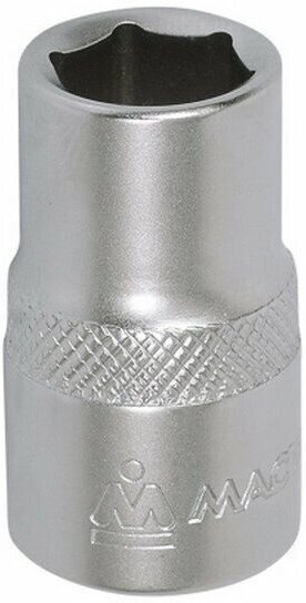 Головка торцевая стандартная шестигранная 1/2", 15 мм мастак 000-40015